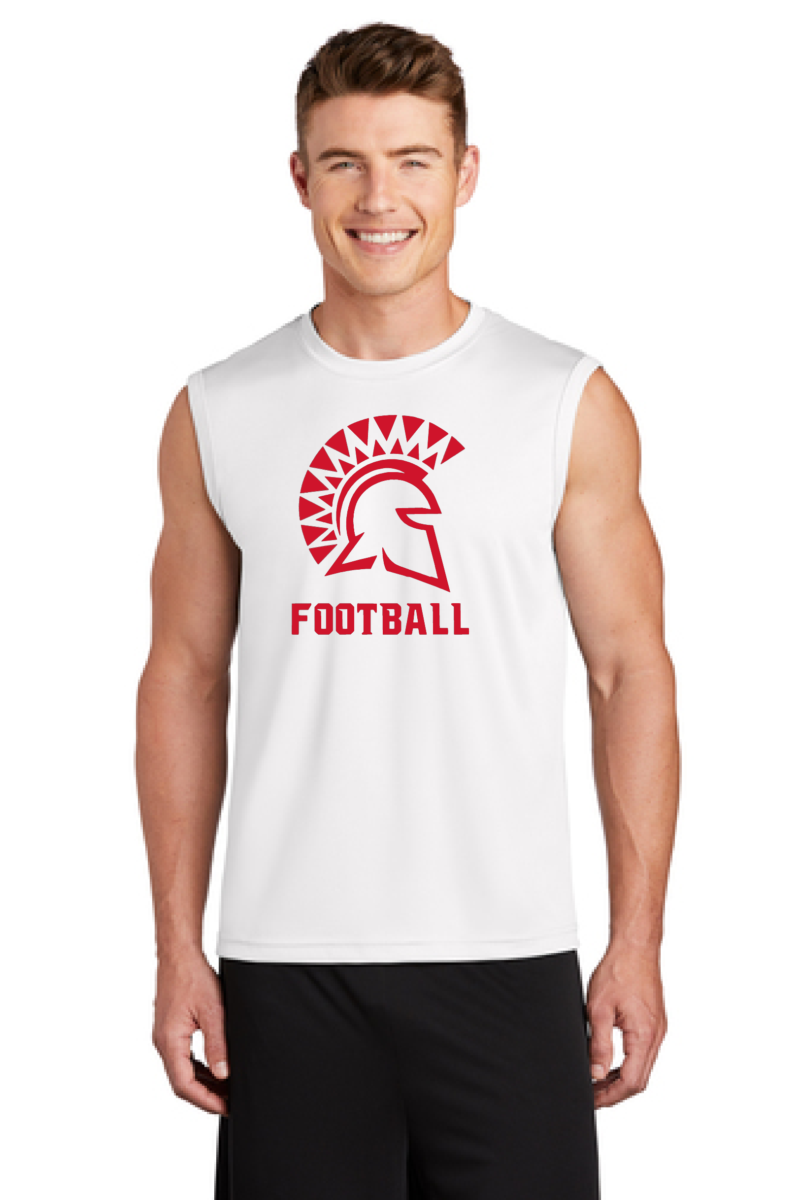 MHS Football Team White Tank | Fan Zone Athletics LLC
